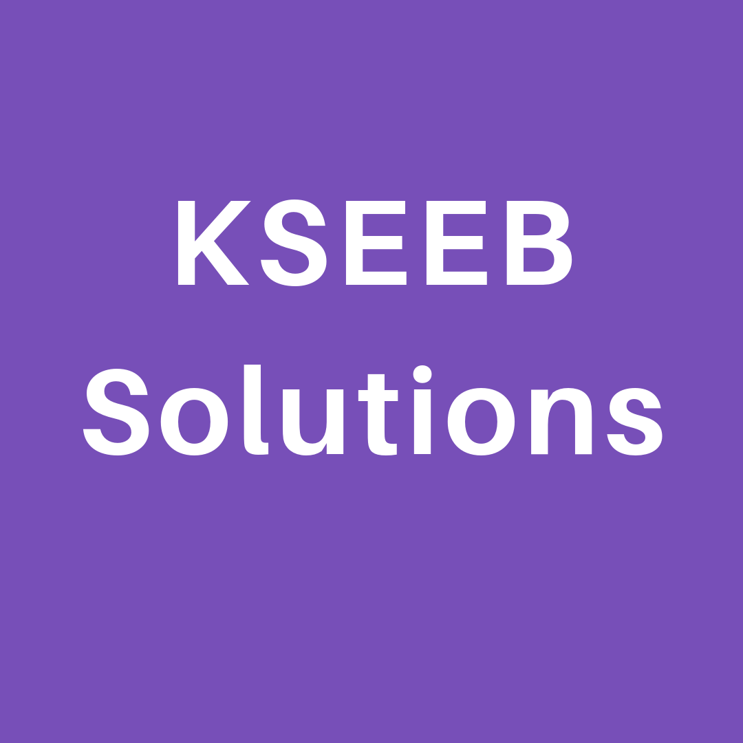 KSEEB Solutions Karnataka State Board Textbooks Solutions Web